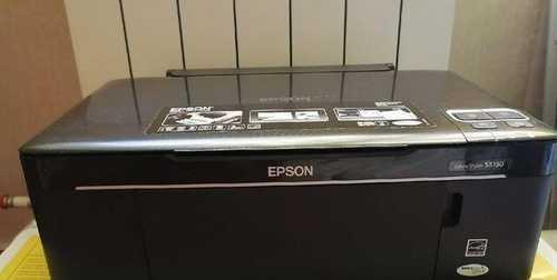 Цветной струйный принтер мфу Epson Stylus SX130