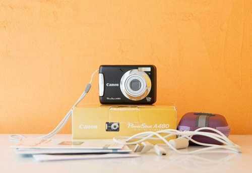 Цифровой фотоаппарат Canon powershot a480 + пример