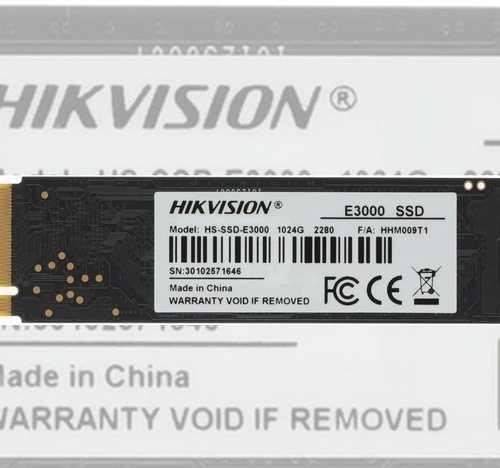 SSD Hikvision E3000 M.2 2280 1Тб, гар. 3 года