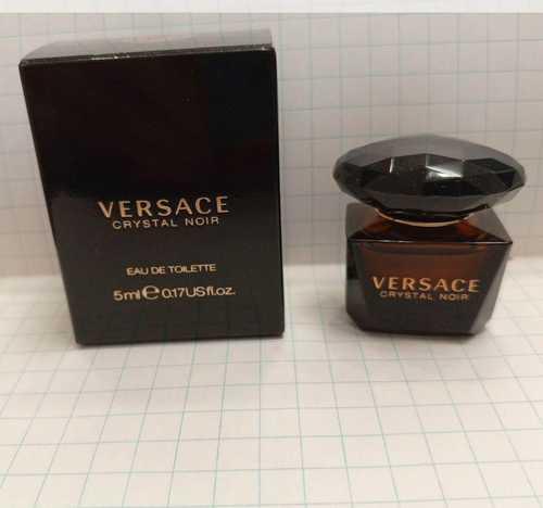 Туалетная вода versace cristal noir 5 ml