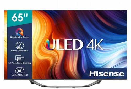 Новый qled телевизор 65" Hisense 65u7hq,120Гц