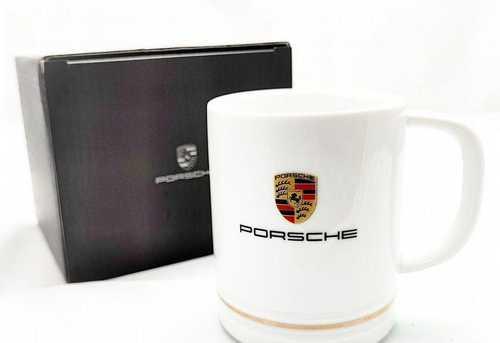 Кружка Porsche Crest Cup STD White Gold