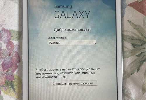 Планшет samsung galaxy tab3 Модель SM-T310 16 gb