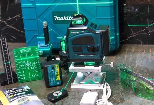 Лазерный уровень makita 4d нивелир 16 линий