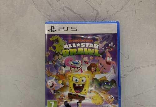 Nickelodeon All-star Brawl детская игра для PS5