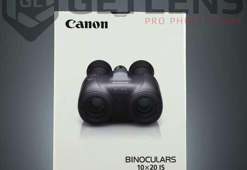 Бинокль Canon 10x20 IS с оптическим стабилизатором