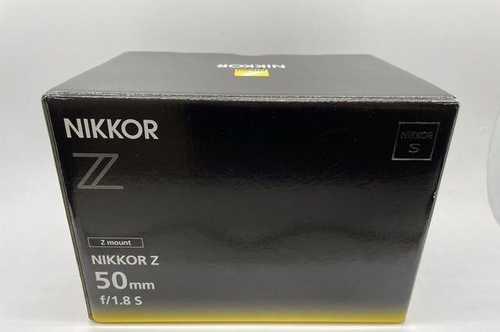 Nikon 50mm f/1.8S Nikkor Z (как новый)