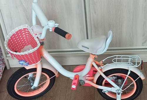 Детский трехколесный велосипед стелс 12