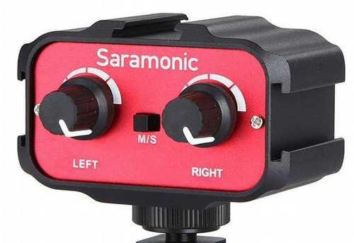 Двухканальный адаптер Saramonic SR-AX100 для микро