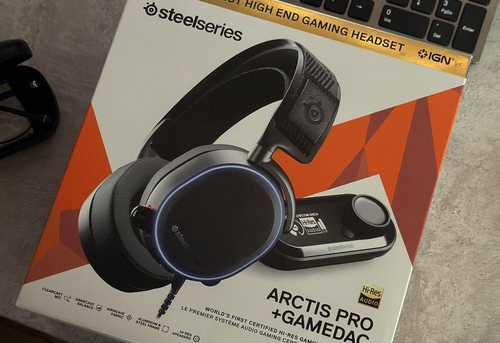 Новые Наушники SteelSeries Arctis Pro + gamedac