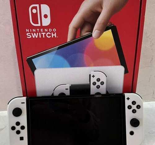 Nintendo switch oled прошитая 256 гб