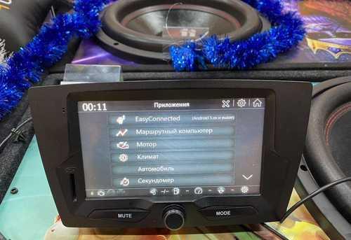 Штатная магнитола granta mmc2190 с прошивкой
