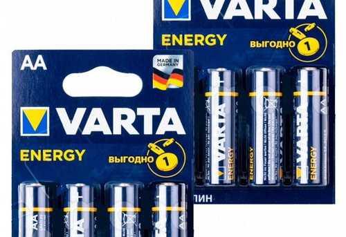 Батарейка AA LR6 Varta energy 1.5V, 2,3,4 уп