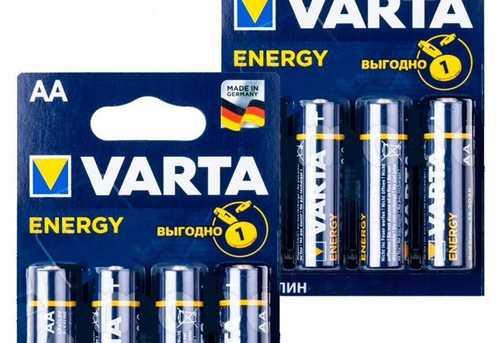 Батарейка AA LR6 Varta energy 1.5V, 2,3,4 уп