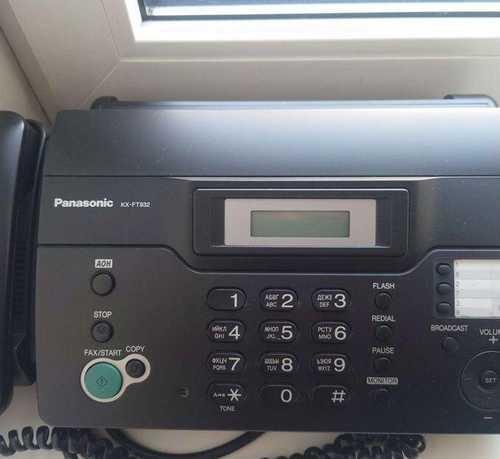 Стационарный телефон-факс KX-FT932