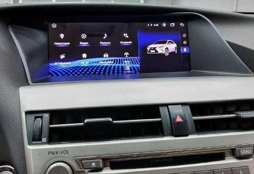 Монитор для Lexus RX 270 2009-2014 high на Android