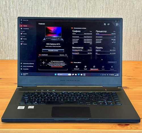 Rog Zephyrus 15.6 4K /i7/RTX 2070/32/512 SSD