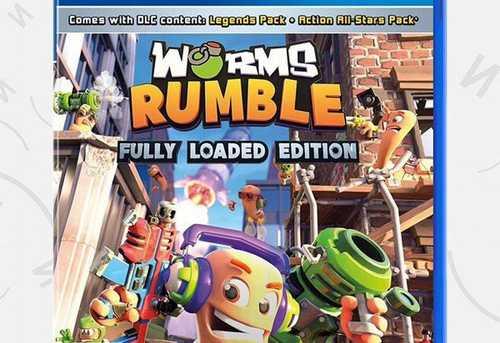 Worms Rumble - Fully Loaded Edition PS4, русские с