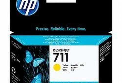HP CZ132A Картридж №711, Yellow Designjet T120/T52