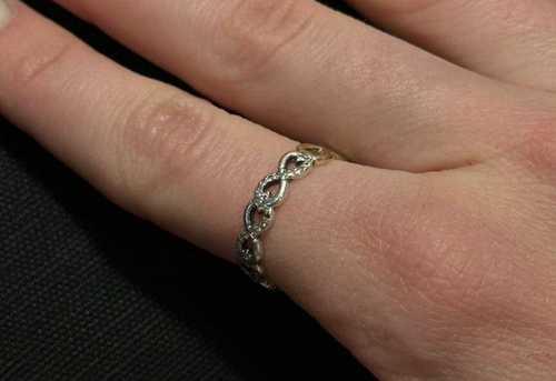 Серебряное кольцо Pandora