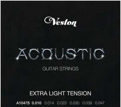 Veston A1047S Струны для акустической гитары