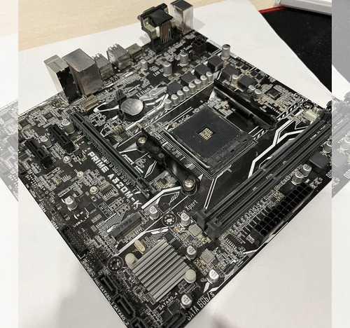 Материнская плата asus а320m-k