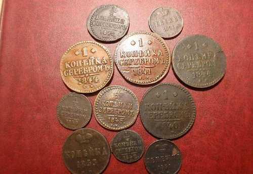 Монеты 19 век Николай 1