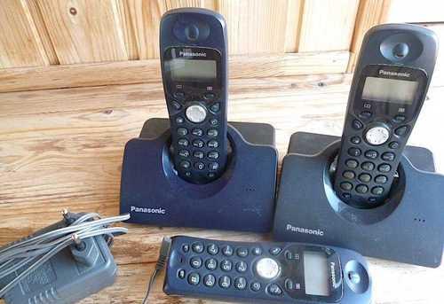 Радиотелефоны Panasonic pqhx11256ZA - 3 штуки