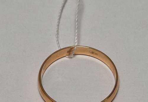 Золотое обручальное кольцо 19 р (14240)