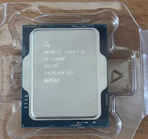 Процессор intel core i3 12100f