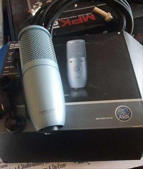Студийный конденсаторный микрофон Akg 120