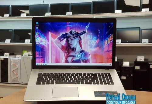 Ноутбук asus 17, Core i7, SSD+HDD, GeForce 2Gb