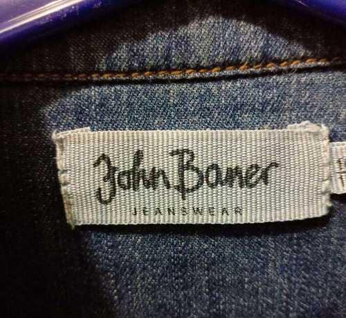 Подростковая джинсовая рубашка john baner
