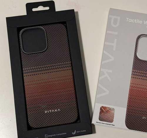 Pitaka Tactile Woven iPhone 16 Pro Max - Sunset