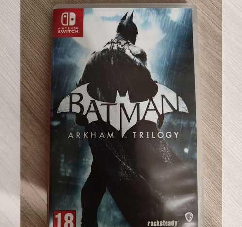 Batman arkham trilogy nintendo switch