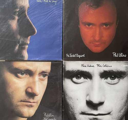 Phil Collins виниловые пластинки