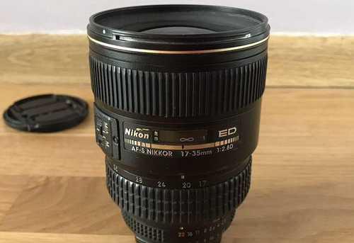 Nikon Afs 17-35mm f2.8D