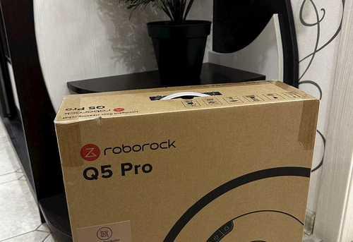 Новый робот пылесос roborock q5 pro