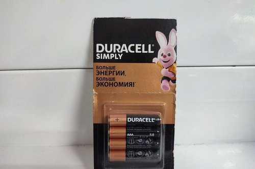 Батарейка алкалиновая Duracell AAA