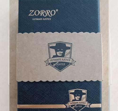 Зажигалка zippo, zorro