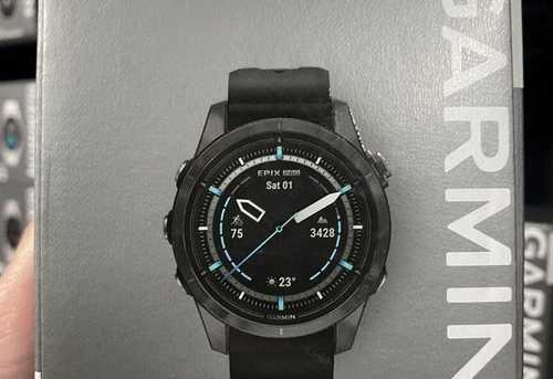 Часы Garmin Epix Pro Sapphire Carbon Gray 42 mm