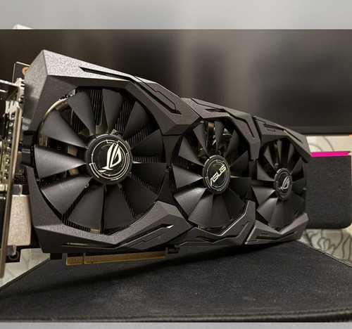 Видеокарта gtx 1080 asus rog strix