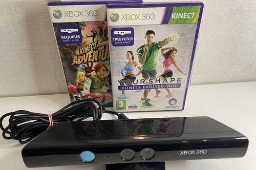 Microsoft Kinect Xbox360 + игры