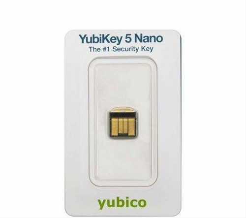 Новые YubiKey 5 Nano