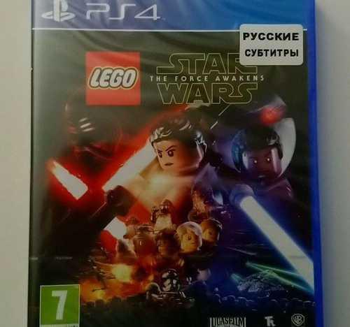 Lego star wars (новый) ps4