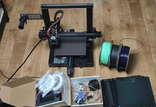 Ender 3 V2 NEO: Orbiter V2, Dragonfly BMS и всякое