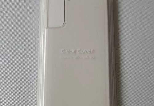 Чехол Clear Cover на Samsung S21+ оригинал