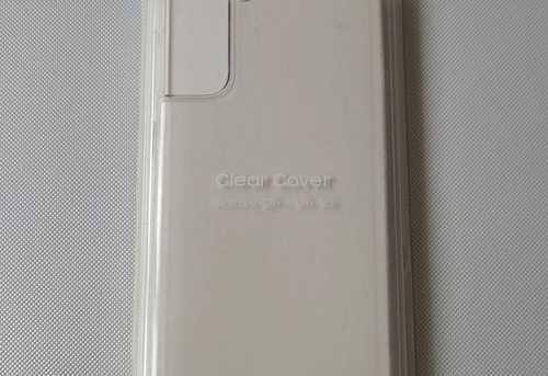 Чехол Clear Cover на Samsung S21+ оригинал