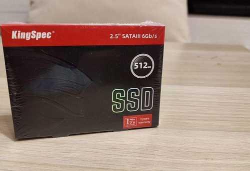 SSD накопитель KingSpec P3-512 2.5" 512 гб