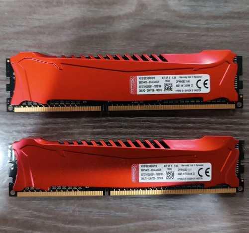 Kingston hx318c9srk2/8 1866мгц 8Гб гарантия скупка